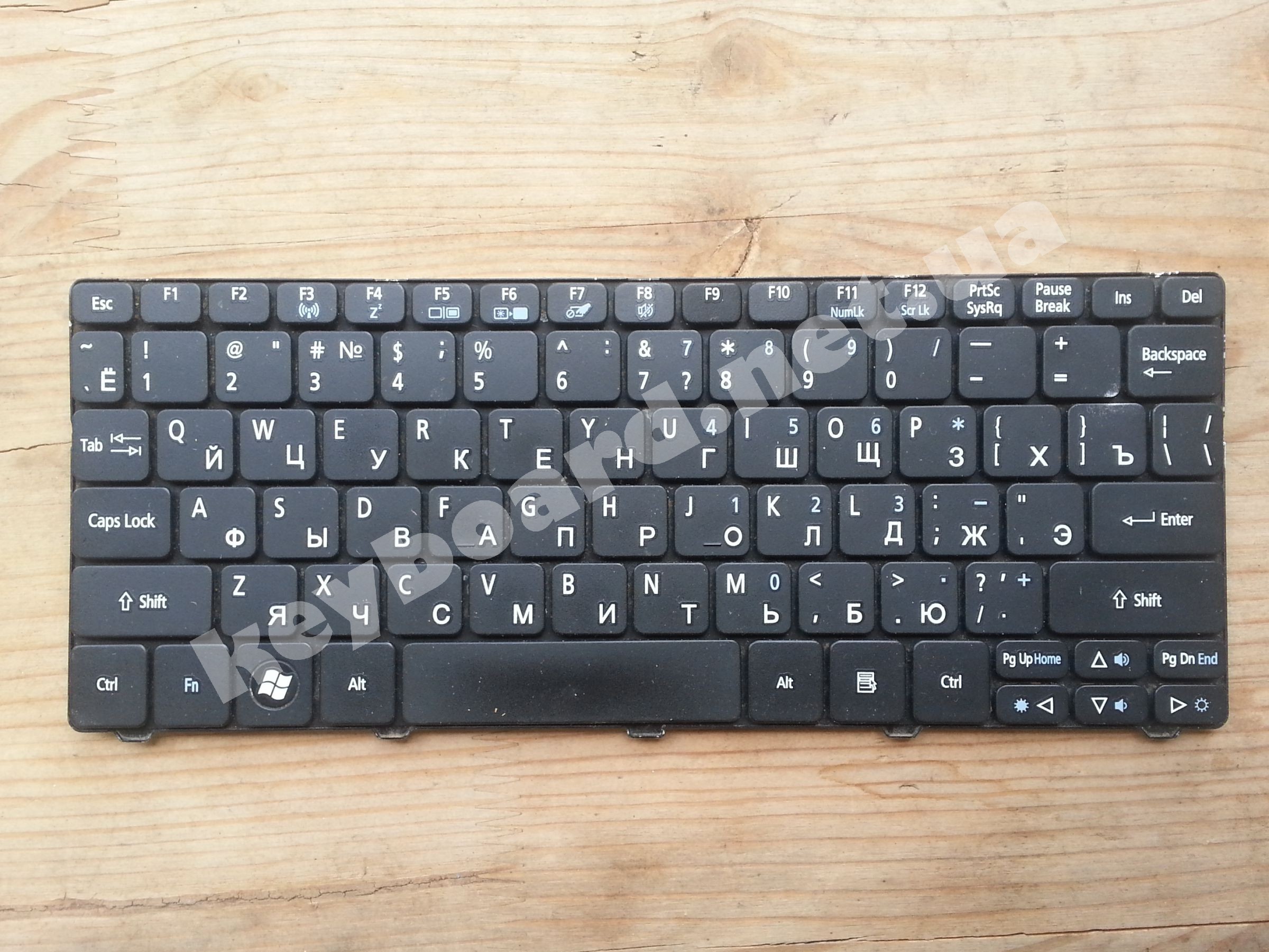 Клавіатура до ноутбука Acer Aspire One 532H :: keyboard.net.ua